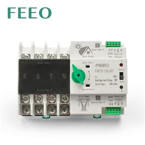 จีน Ac Ats แหล่งพลังงานคู่สวิตช์อัตโนมัติ 4p ผู้ผลิตสีเขียวซัพพลายเออร์