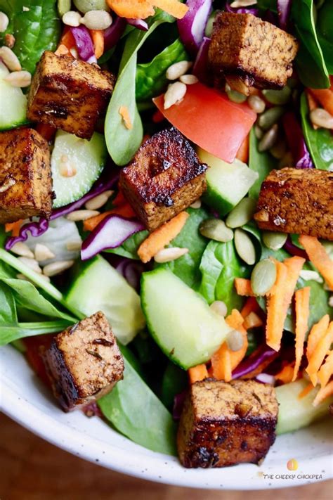 Balsamic Marinated Tofu Best And Easiest Marinated Tofu The Cheeky