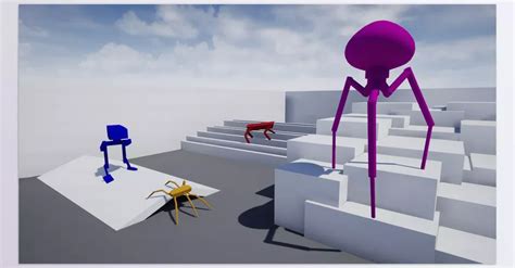 Unreal Engine Simple Procedural Walk Download V53 For Ue 425 427