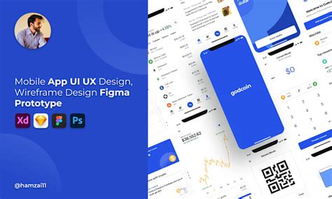 Design Mobile App Ui Ux Wireframe Design Figma Prototype By Hamzai11 Fiverr