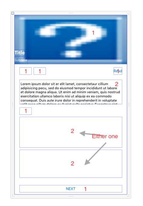 Ios Whats Wrong With My Auto Layout Constraints In My Xib File