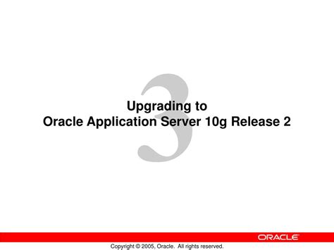 PPT Upgrading To Oracle Application Server G Release PowerPoint Presentation ID