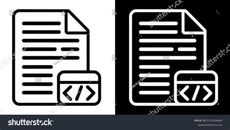 Illustration Vector Graphic Code File Coding Stock Vector Royalty Free 2176194949 Shutterstock