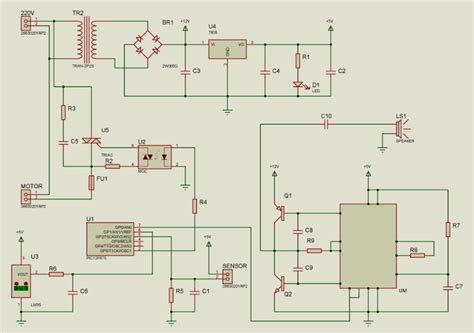 circuit diagram of the system pic basic pro programming language was