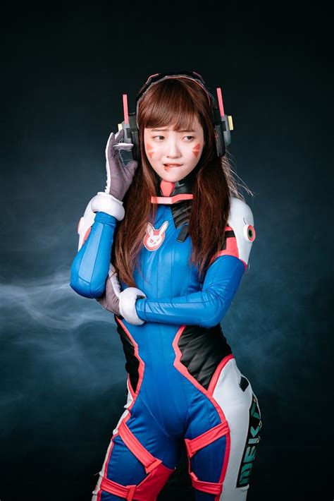 Cosplay 코스프레 Overwatch 디바 Vortex Gaming
