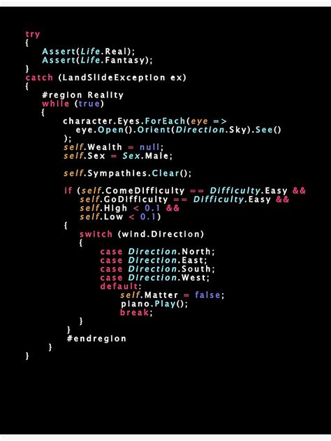 is this the real life coding programming color poster for sale by