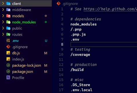 Visual Studio Code Gitignore File Problem Not Able To Ignore Node Modules Stack Overflow