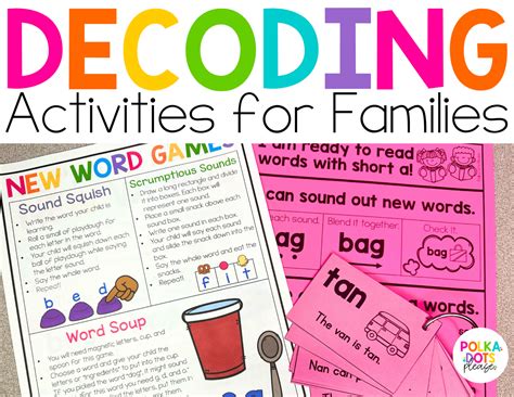 Cracking The Code Activities To Practice Decoding Skills In Reading