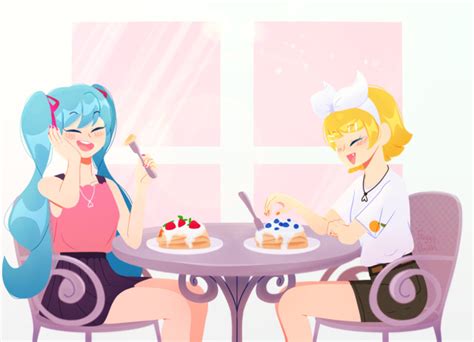 Miku X Rin On Tumblr