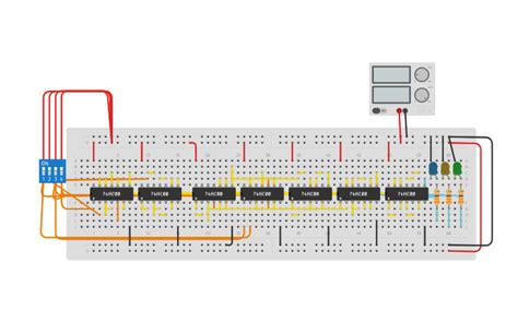 Circuit Design 2 Bit Magnitude Comparator Nand Gate Tinkercad