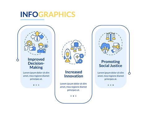 Multicolor Data Democratization Vector Infographics Template Data Visualization With 3 Steps