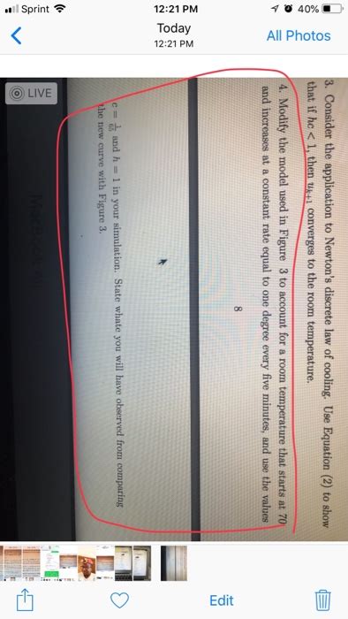 Solved Consider The Application To Newton S Discrete Law Of Chegg Com
