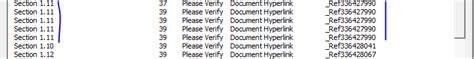 Vba Is There A Unique Identifier For Cross References In Word
