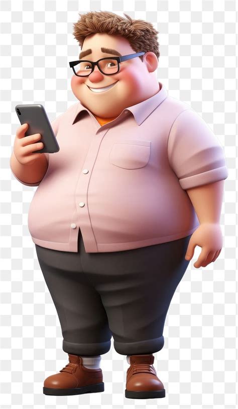 PNG Cartoon Portrait Adult Phone Premium PNG Rawpixel