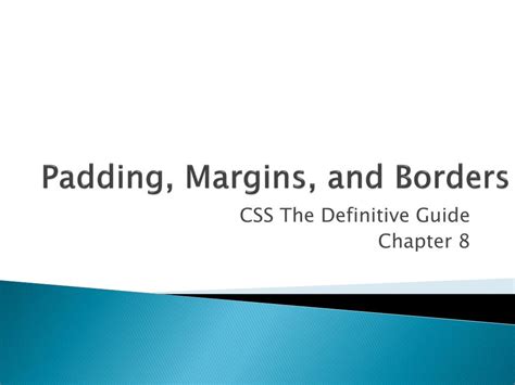 PPT Padding Margins And Borders PowerPoint Presentation Free Download ID 1910963