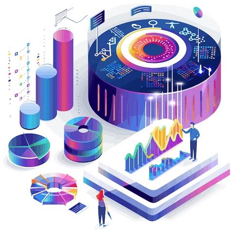 Data Analytics Vector Illustrationanalyzing Premium Ai Generated Vector