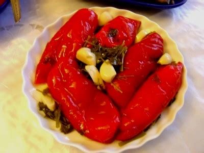 Красный перец маринованный (по-армянски) : Болгарский перец
