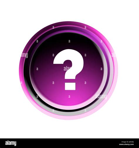 Question Mark Button Stock Photo Alamy
