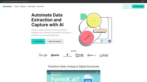 formx ai form and document extractor with ai reviews use cases