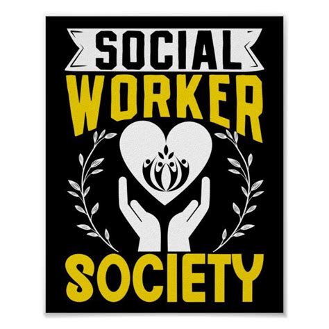 Social Worker Social Worker Society Poster Artofit
