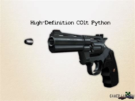 Uber Clear Colt Python Desert Eagle Counter Strike Condition Zero Weapon Models Goldsrc