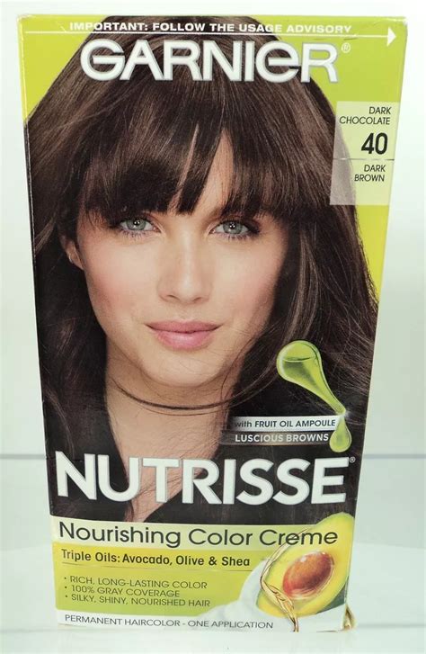 Chocolate Brown Hair Dye Box