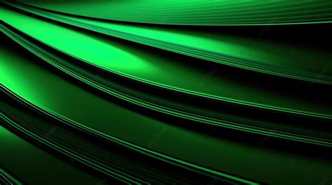 녹색 배경에 선의 3d 렌더링 매끄러운 녹색 선 녹색 물결 배경 일러스트 및 사진 무료 다운로드 Pngtree