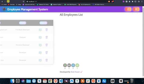 Shah Husain ⚡ On Linkedin Project1 Frontend Reactjs React Nodejs Mernstack
