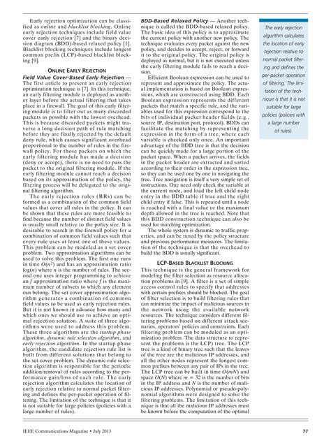 traffic aware dynamic pdf