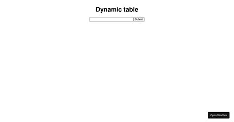 Dynamic Box Codesandbox