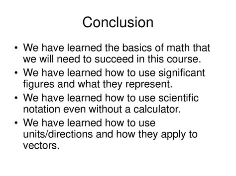 Goal To Understand The Mathematics That Will Be Necessary For This