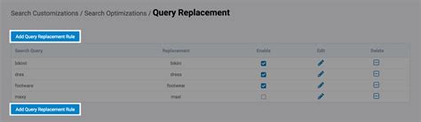Query Replacement Searchspring Help Desk