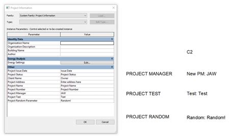 Solved Revit 2018 Shared Parameters Show In Titleblock Not In Project