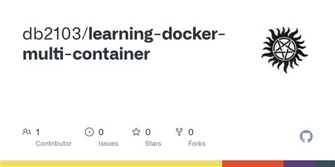 github db2103 learning docker multi container