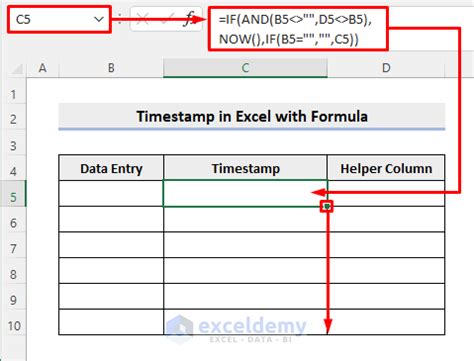 How To Insert Timestamp In Excel When Cell Changes 2 Effective Ways