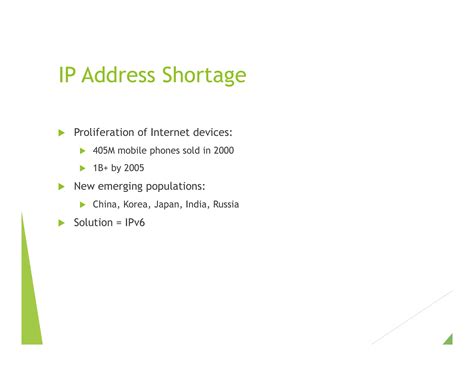 Internet Of Things Notes Ipv4 Vs Ipv6pdf