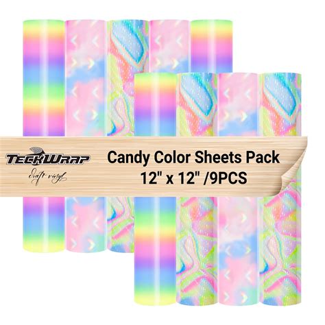 Adhesive Bundle Candy Colour Teckwrap Craft Australia