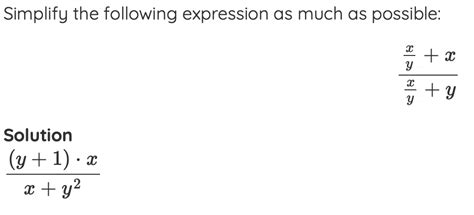 need help simplifying this problem can someone explain the solution