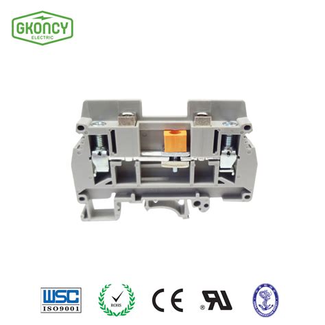 Breakup Type DIN Rail Terminal Connector China Electrical Connectors And Cable Terminal