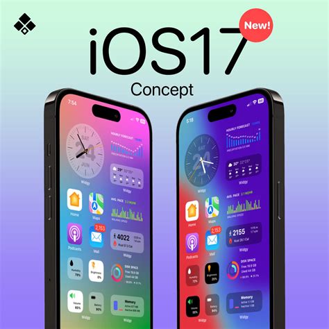 Ios 17 Concept Update Get More Beautiful Widgets Design Here Link Download In Comment 😃👍 R