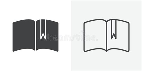 Open Book Icon Flat And Simple Set Design Stock Illustration Illustration Of Pages Book