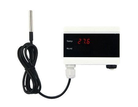 WIFI High Low Temperature Humidity Sensor Monitor Alarm System With Tuya App Humidity Monitor