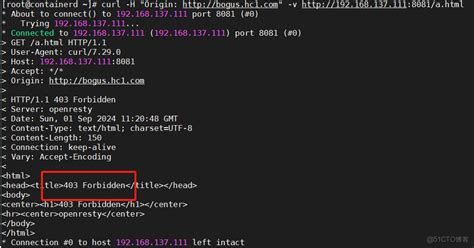 Nginx配置origin限制，修复cors跨域漏洞清晨的技术博客51cto博客