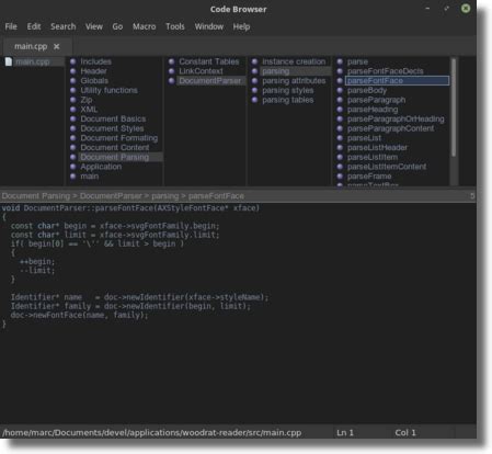 Code Browser A Folding Text Editor Code Browser A Folding Text Editor