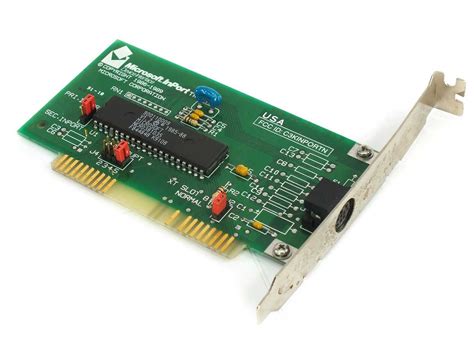 Microsoft 900 255 018 Rev P Inport Device Interface 8 Bit Isa Bus Mouse Card