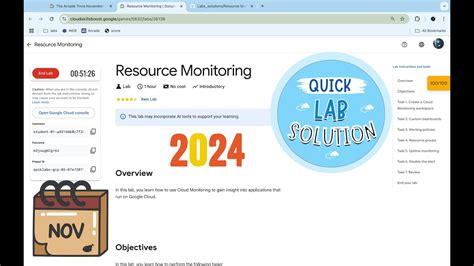 2024 Resource Monitoring Qwiklabs Coursera With