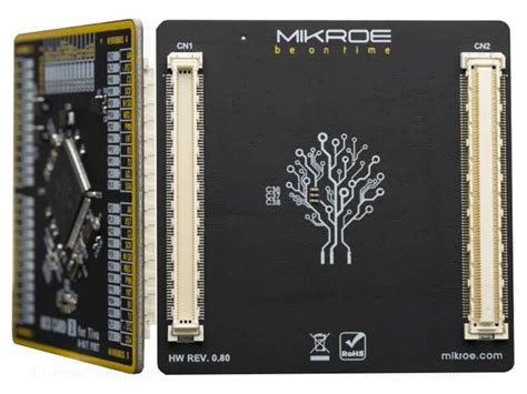 Mcu Card 3 For Tiva Tm4c1294ncpdt Mikroe Multiadapter Comp