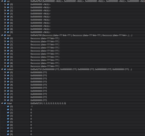 I Have A Question About Initializing Values In An Arrayc Stack