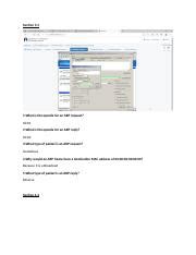 Lab Docx Section What Is The Opcode For An ARP Request What Is The Opcode For