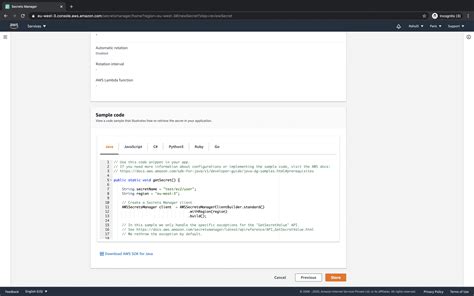 How To Create And Store Secrets Using Secret Manager In Aws